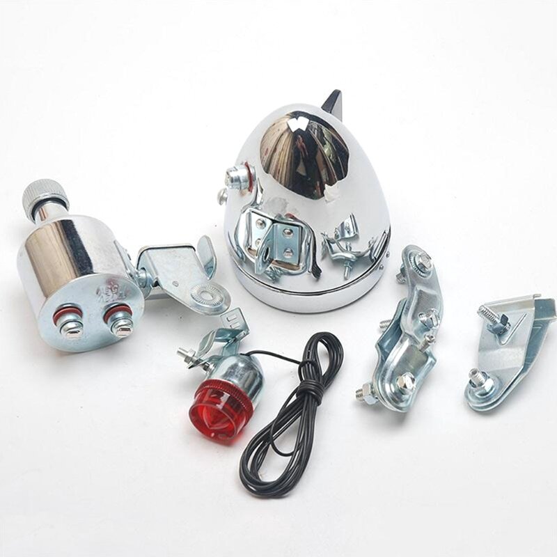 12 В 6 Вт Генераторы Фары Задний фонарь Комплект Винтажных Велосипедных Фар и Задних Фонарей Фрикционные Динамо-машины Легкие Простые в использовании