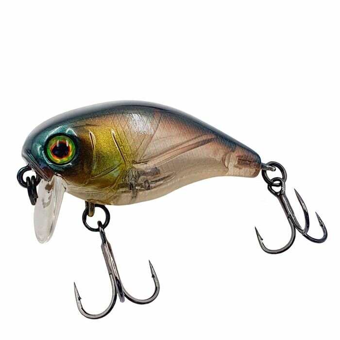 Воблер JACKALL CHUBBY 38F SSR 4.2g цвет BRONZE GREEN