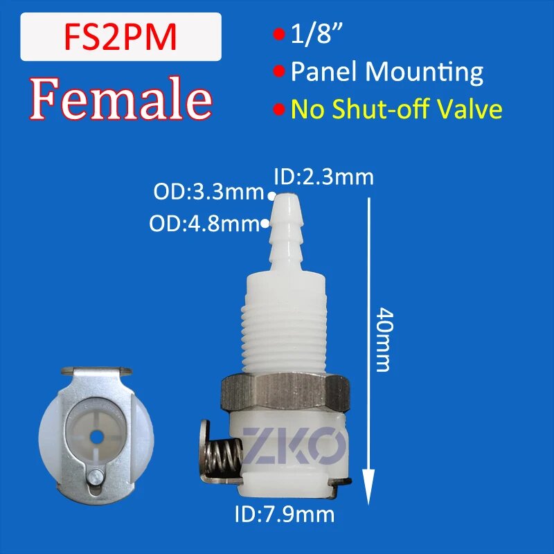 Быстроразъемная муфта FS2PM(Female) 1/8"