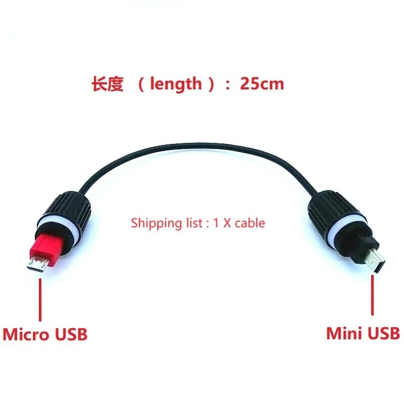 Внешний аккумулятор для экшн-камер GoPro Hero 12/11/10/9/8/7/5/4, SJ6/8, 5200 мАч, Cable A