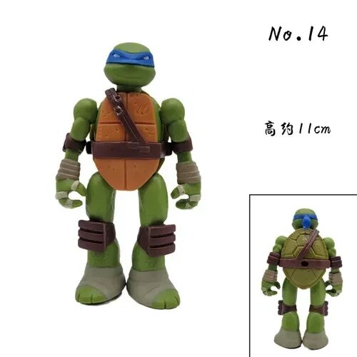 Коллекционная фигурка Черепашки-ниндзя Playmates 14