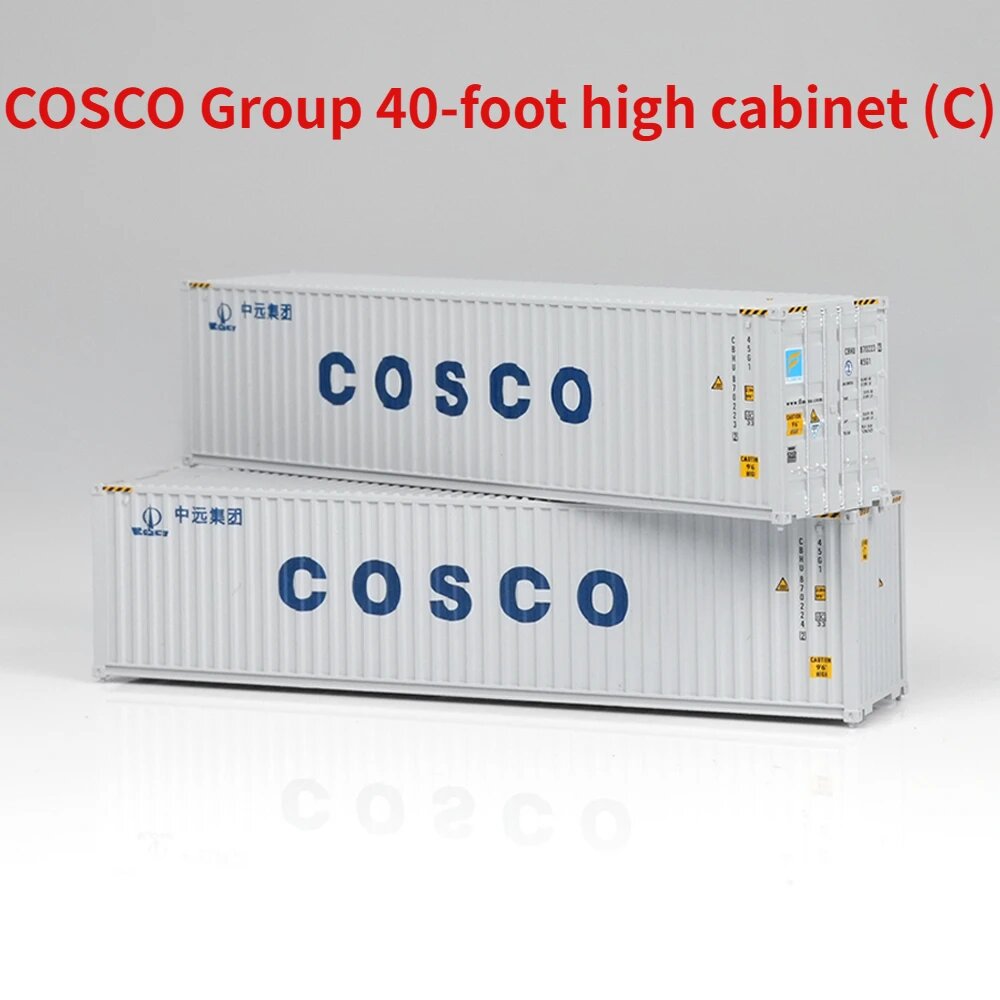 Аксессуары для модели поезда 40-футовый шкаф контейнер MODEL RTR 2 шт. 40-foot container C