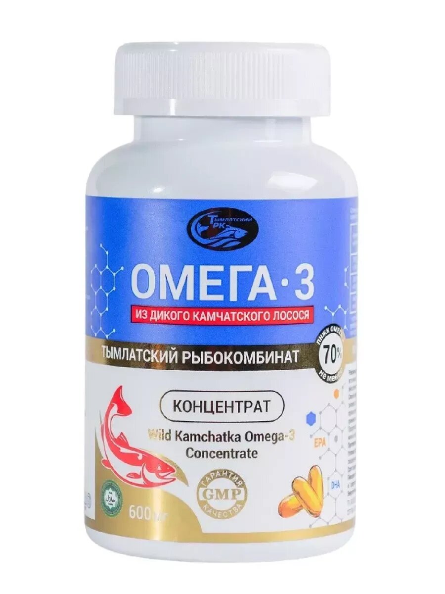 Омега-3 из дикого камчатского лосося концентрат