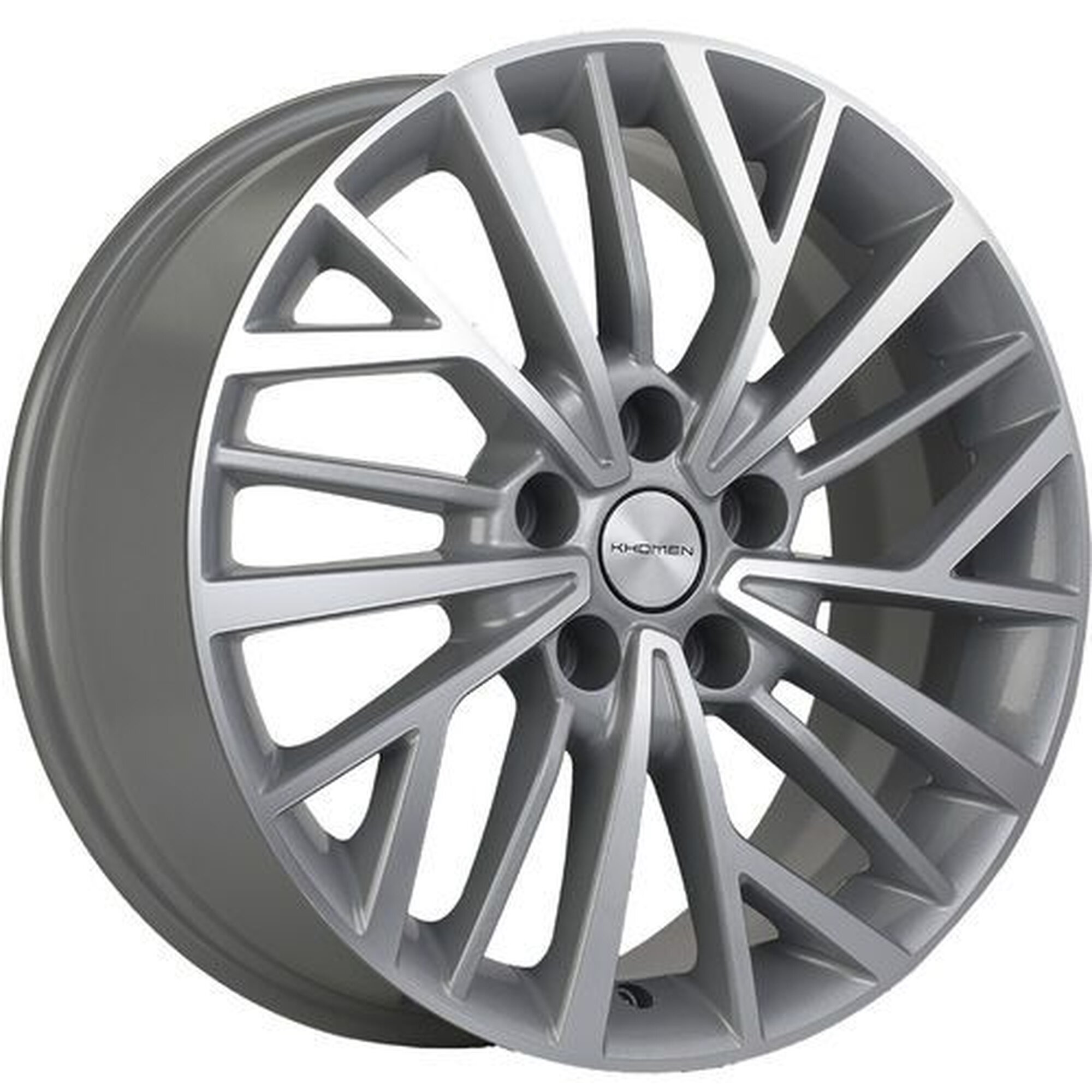 Колесный литой диск KHOMEN KHW1717 (17_Haval Jolion) R17x7 5x114.3 ET37 CB66.5 F_SILVER_FP