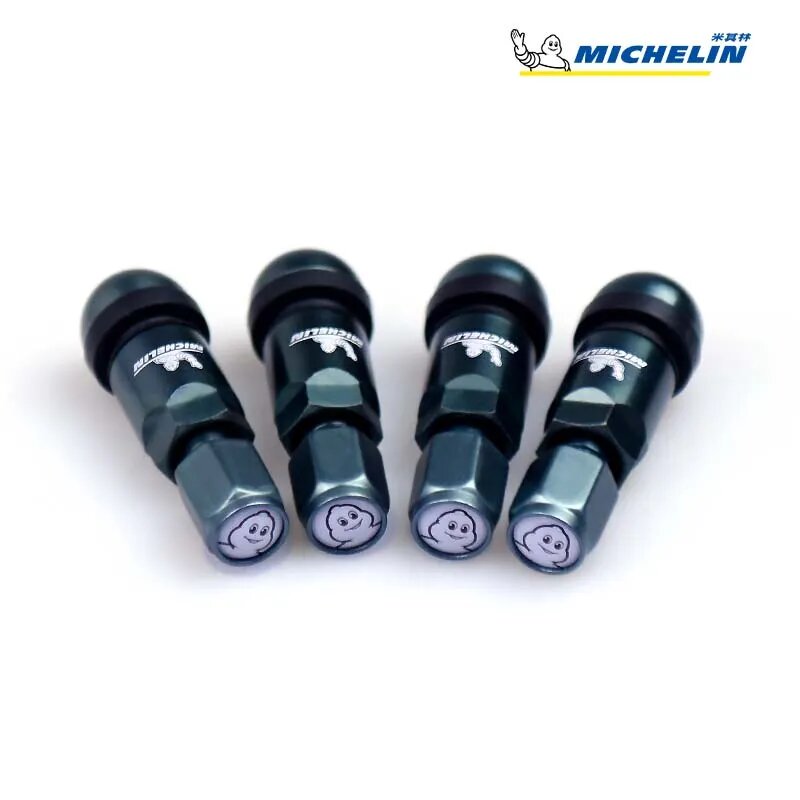 Вентиль для бескамерных шин Michelin с логотипом, 4 шт, для легковых автомобилей