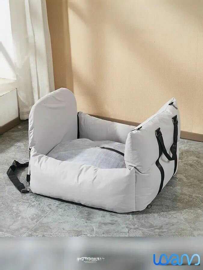 Автокресло для собак в машину, автогамак для животных, перевозка для собак до 10 кг, лежанка, лежак в машину