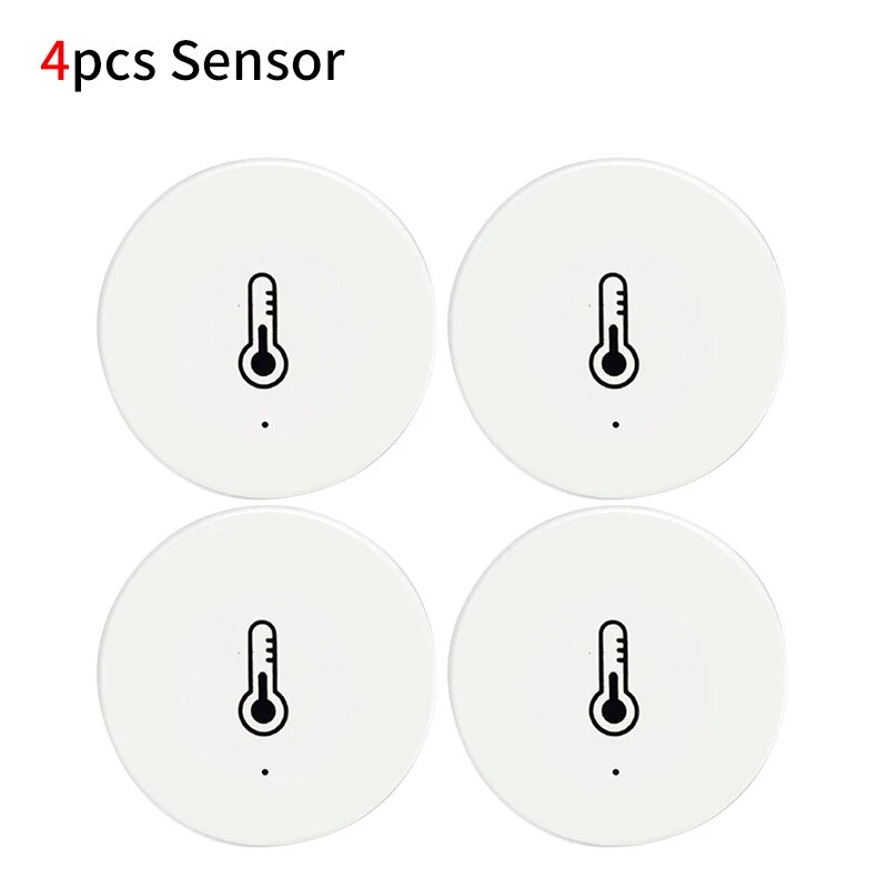 Датчик температуры и влажности Tuya ZigBee, умное управление с помощью приложения Alexa Google Home Smart Life/Tuya