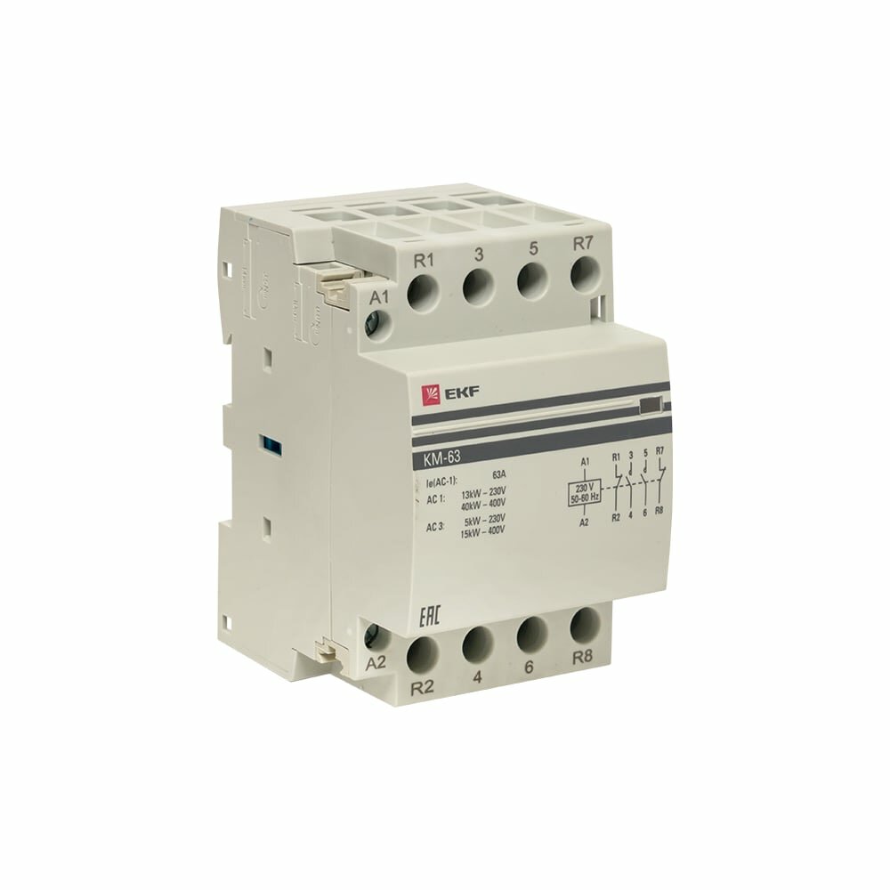 Модульный контактор EKF КМ PROxima
