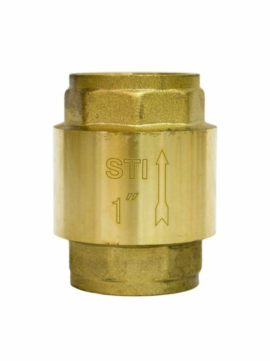 Клапан обратный пружинный STI 25 (латунный шток)