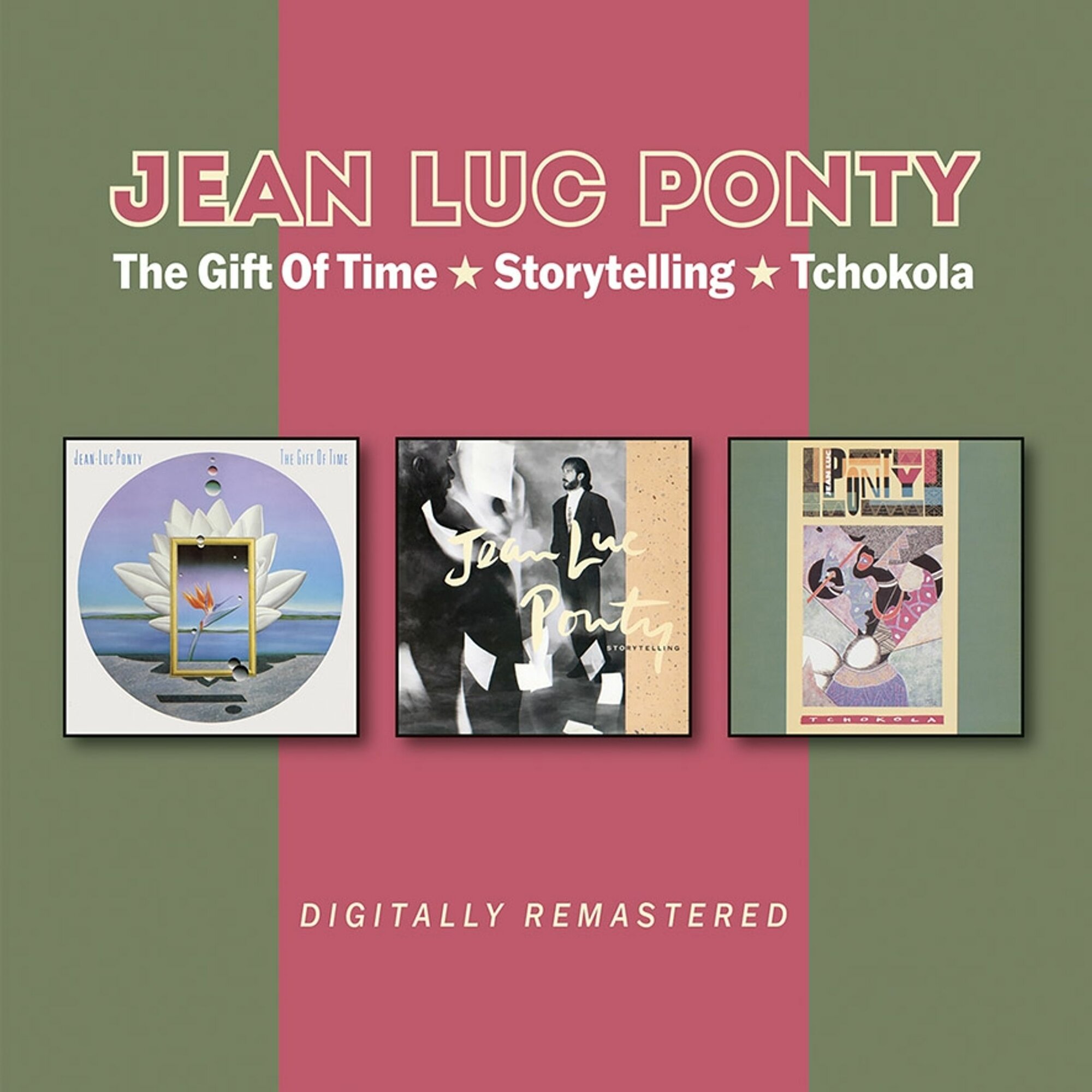 Компакт-диск Jean-Luc Ponty (geb. 1942) - The Gift Of Time / Storytelling / Tchokola (2 CD) (2 CD)