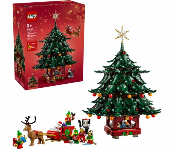Конструктор LEGO Seasonal 41843 Украшение рождественской елки всей семьей (Lego 41843)