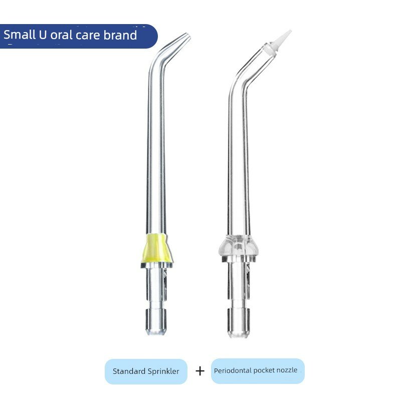 Сменная насадка для ирригатора Ulike: стандартная ортодонтическая насадка-скребок для языка, адаптер для чистки