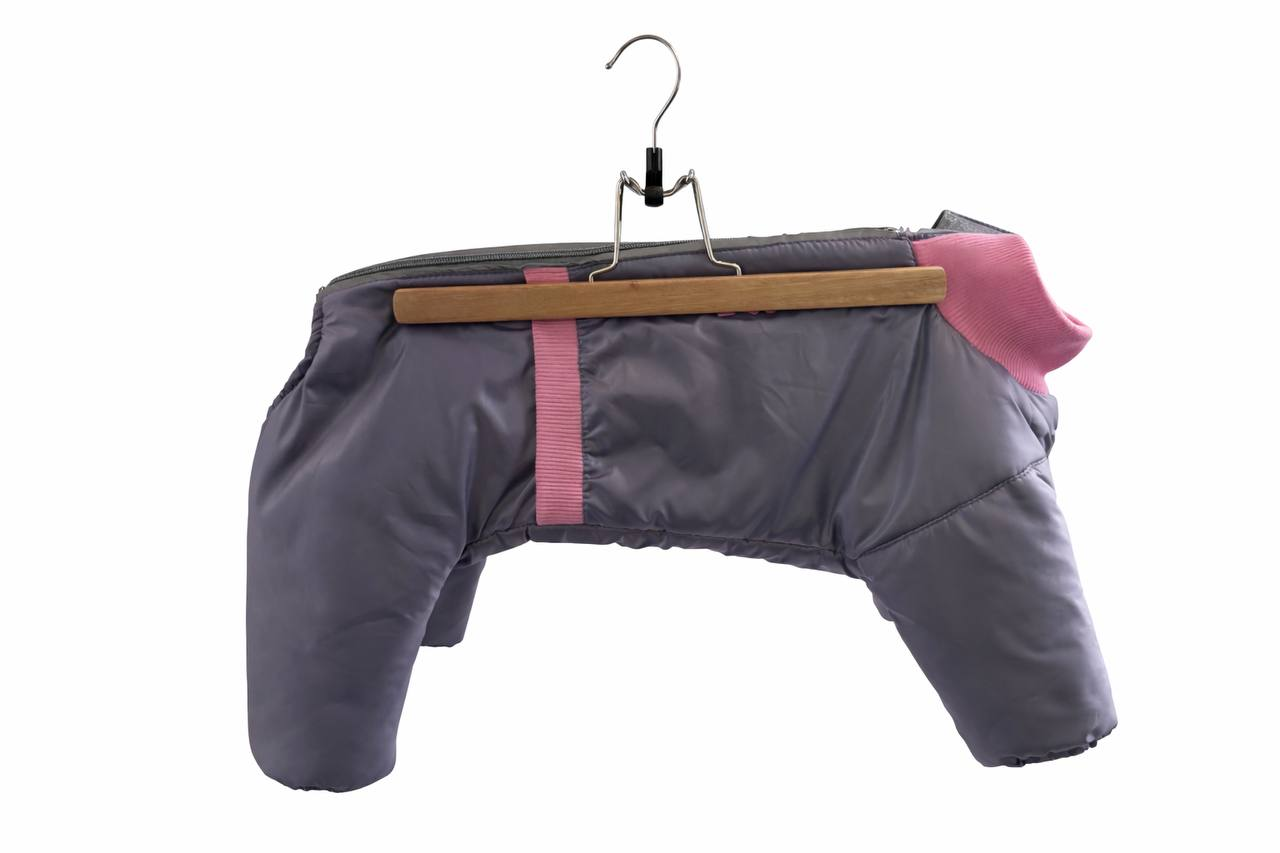 Комбинезон DogModa "Китайская хохлатая", для девочки, зимний