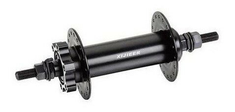 Втулка передняя U-Link GL-A40F Disc, стальная, для Fat Bike, ось 3/8", на 36 спиц, OLD 135 мм