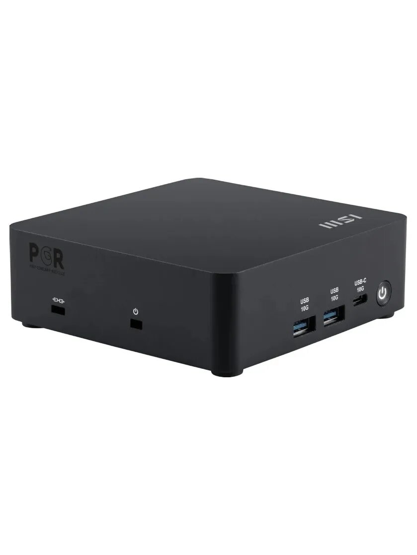 Неттоп MSI Cubi NUC AI 1UMG-060BRU 936-B20911-060 U7 155H/Arc graphics/WiFi/BT/noOS/black