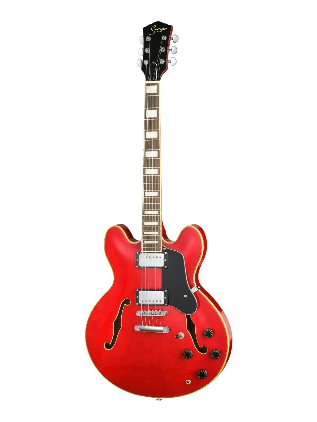 Smiger S-G16-TRD Электрогитара арктоп, красная