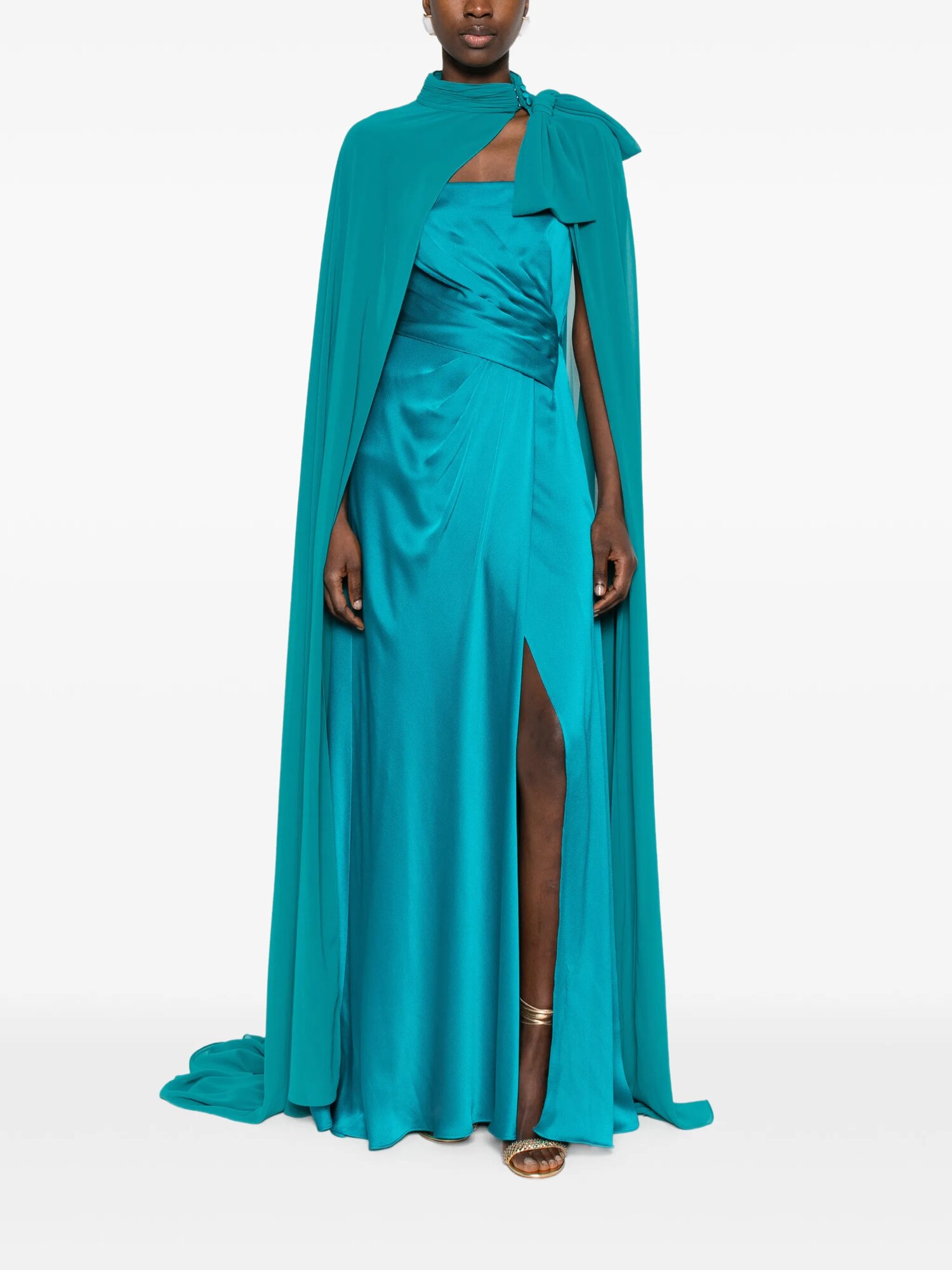 Накидка Rosa Clara Cape-effect draped gown, размер 44 — фото 1