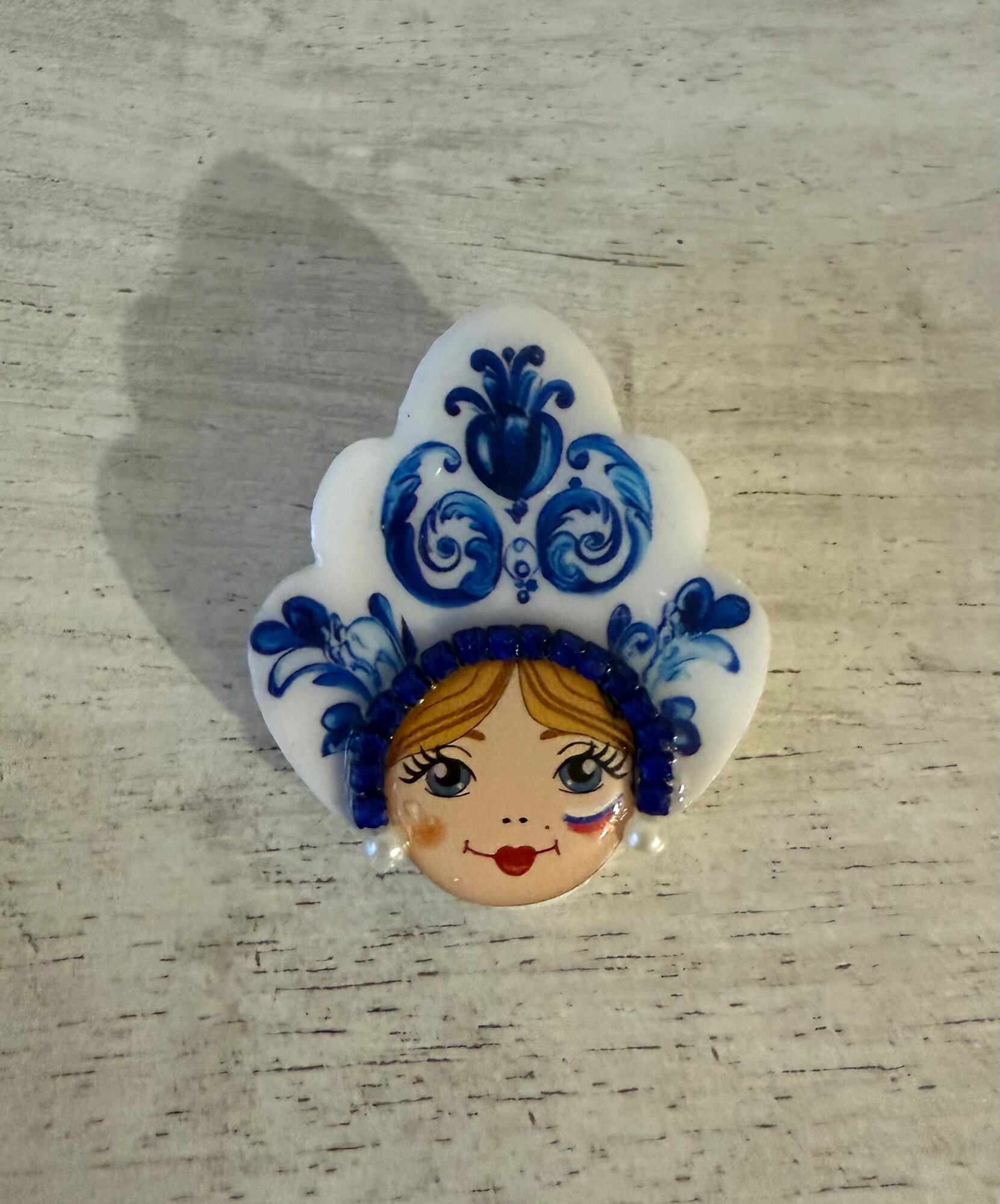 Славянский оберег, брошь