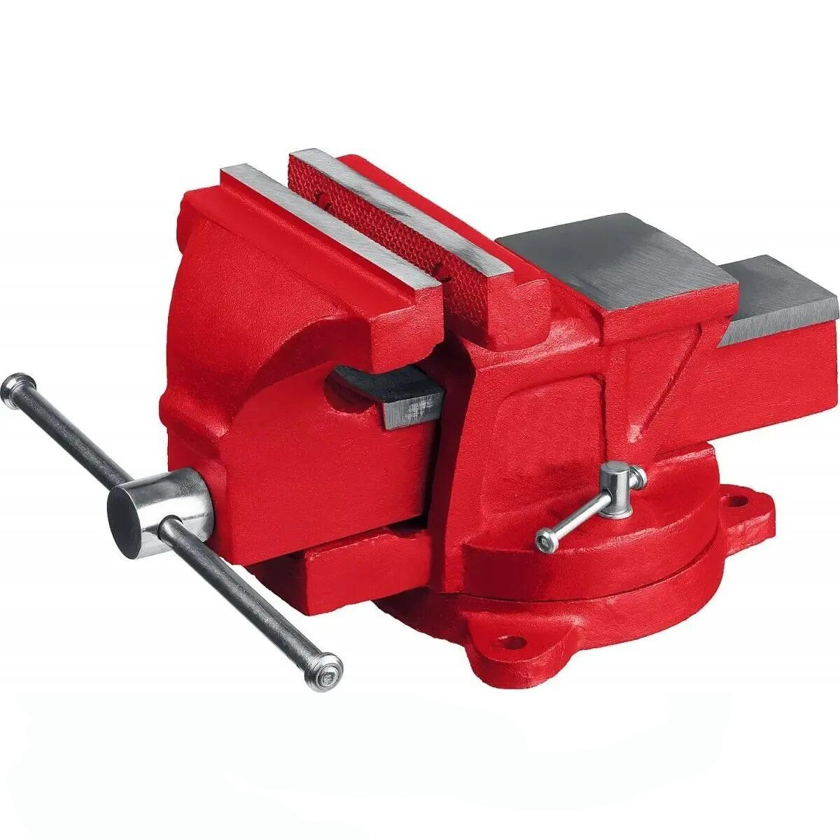 Тиски Mirax 32471-15 (16012270) красный, ширина губок 150 мм