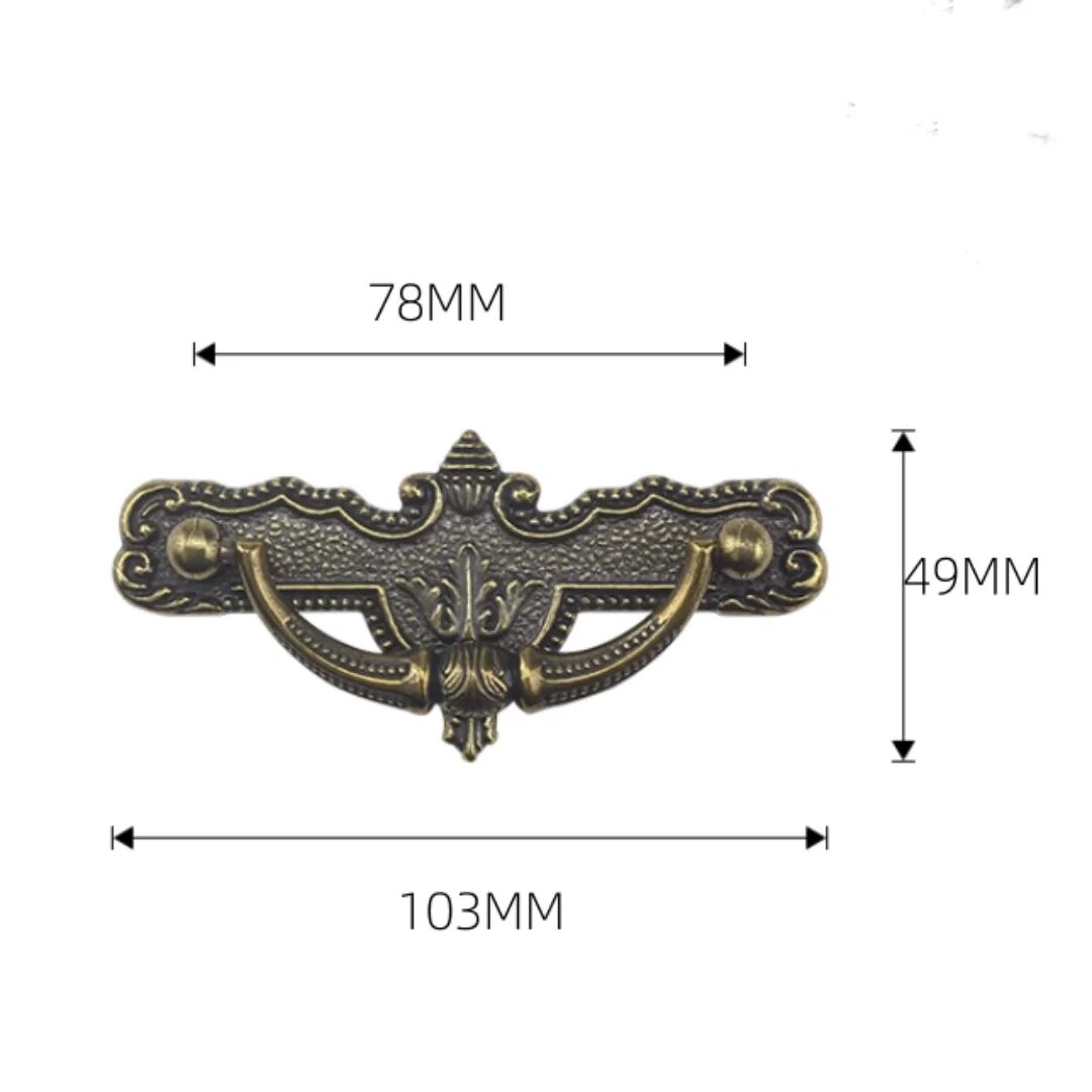Ручка для мебели FMHOME бронзовая Pull 78mm
