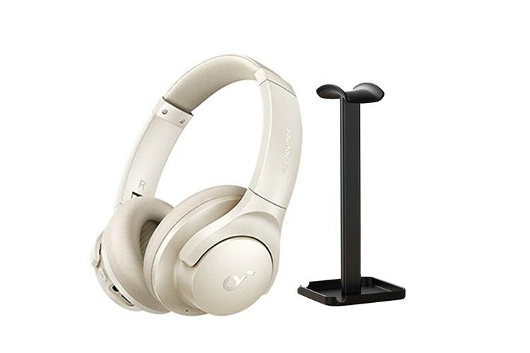 Наушники унисекс SoundCore Q20i полноразмерные беспроводные с активным шумоподавлением, совместимые с Android и Apple