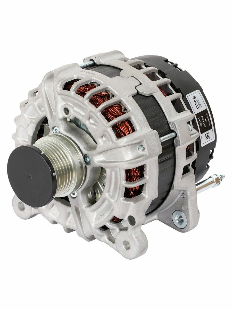 Генератор для а/м VAG Tiguan II (16-)/Kodiaq (16-) 2.0TDI Евро-4 180A, STARTVOLT LG1861