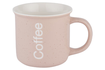 Кружка фарфоровая 400мл Кофейня 3 для чая и кофе цилиндр, Appetite