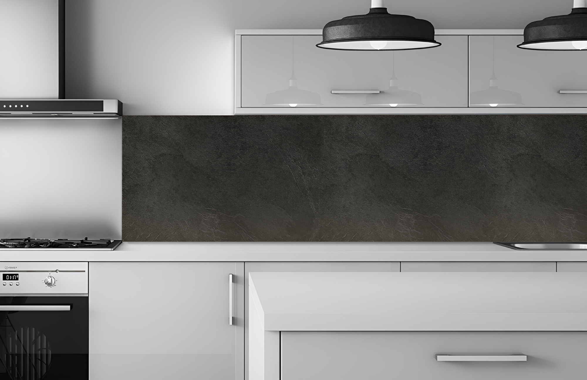 Фартук на стену Скиф 700x600 мм, матовый, ДСП, пластик, темно-коричневый, 1.4 кг