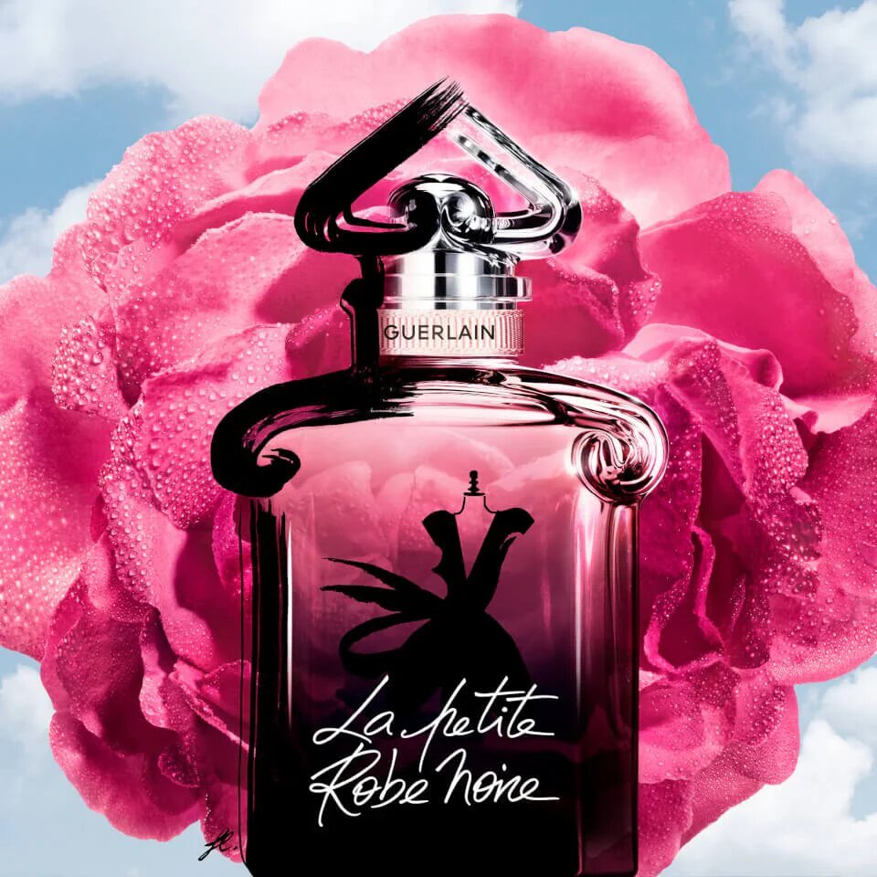 GUERLAIN La Petite Robe Noire парфюмерная вода женская 50 мл / женские духи Герлен Ля питит роб нуар парфюм