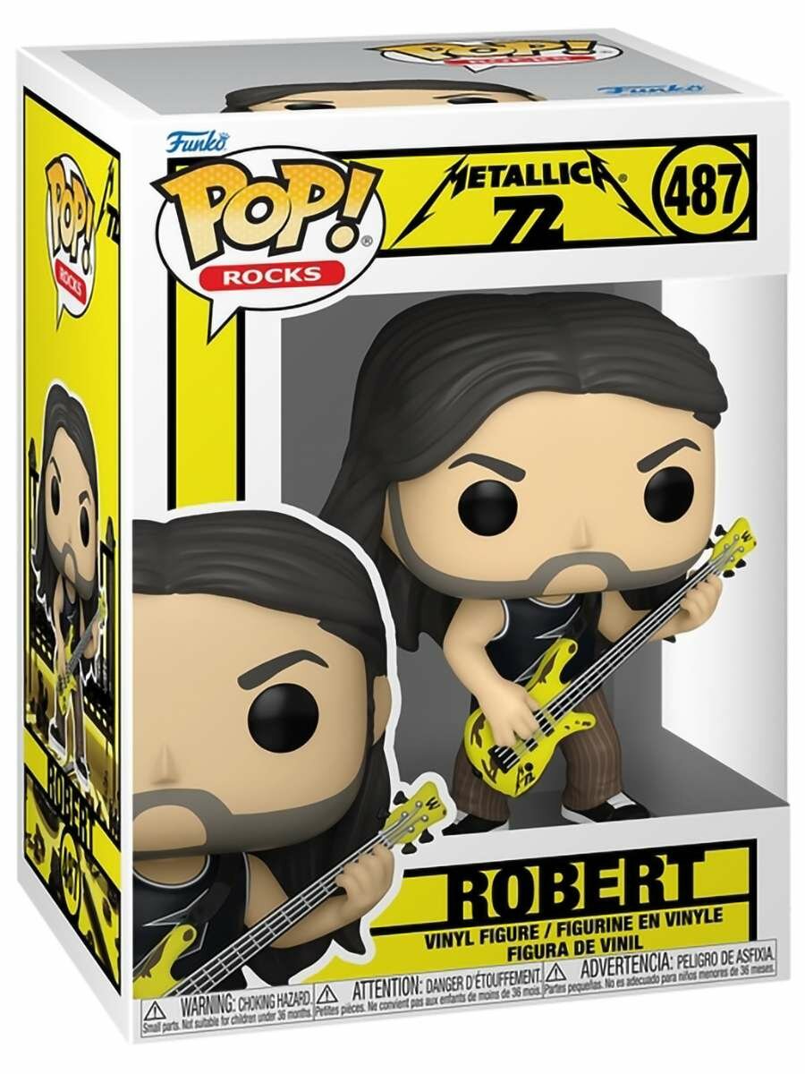 Фигурка Funko POP! Rocks. Metallica: Robert (72S) (487)