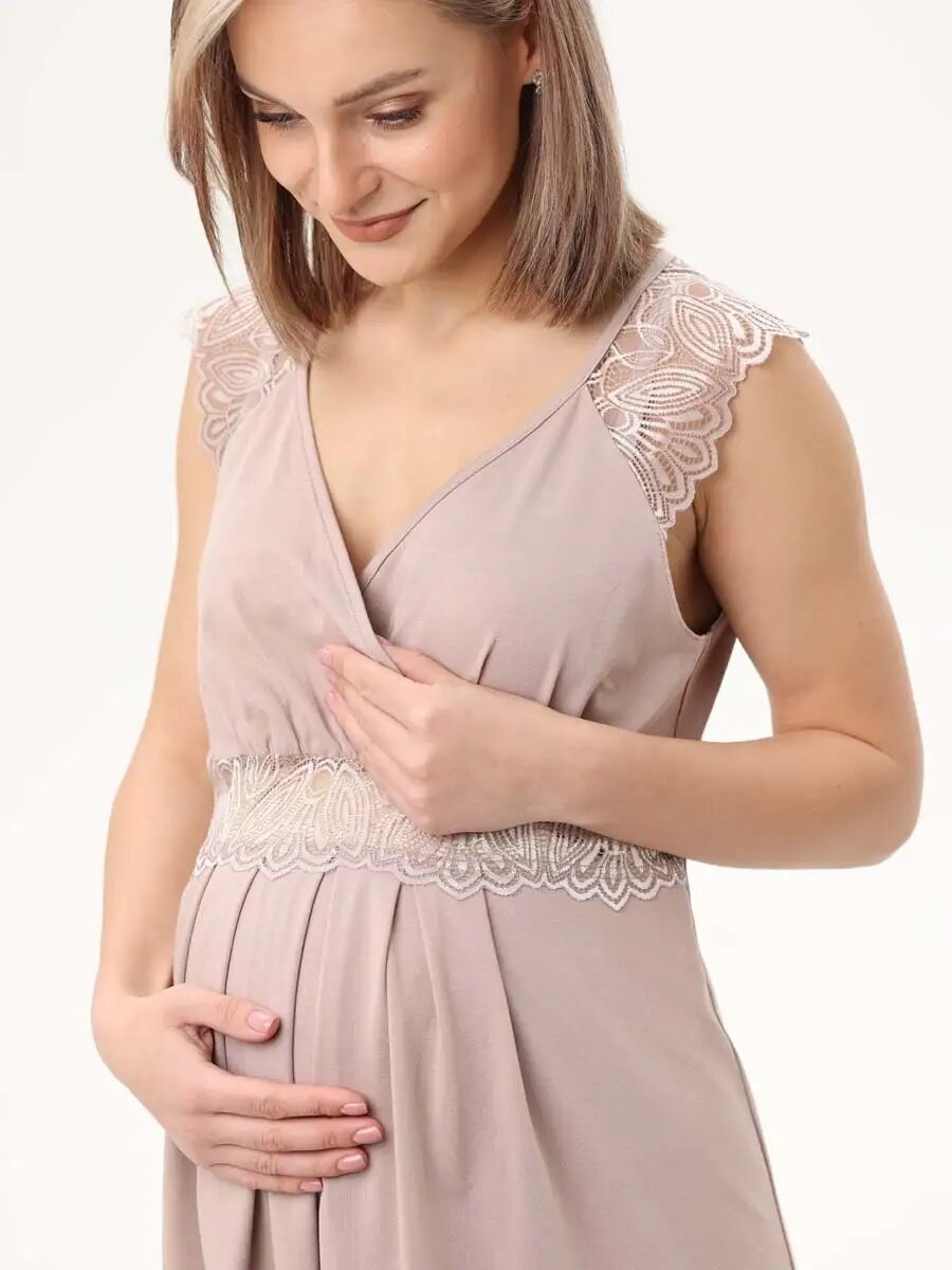 Сорочка для кормящих мам Любимый бренд. Качественная одежда.