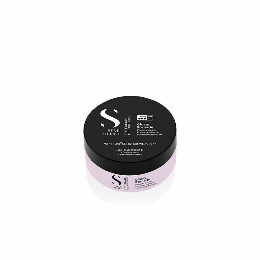 Alfaparf Milano SDL Style Glossy Pomade Помада для волос, придающая блеск, сильной фиксации 90мл
