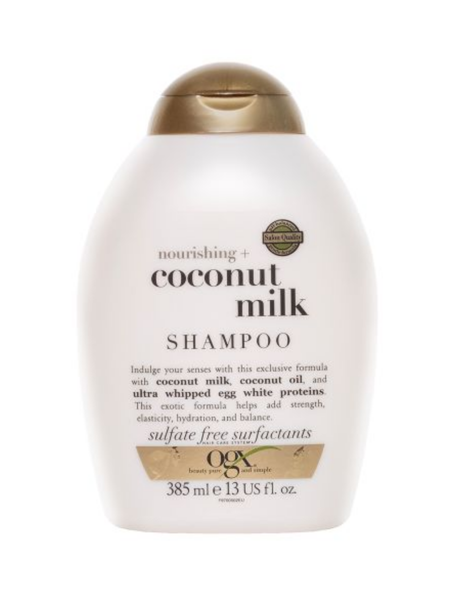 Питательный шампунь с кокосовым молоком OGX Nourishing Coconut Milk Shampoo, 385 ML