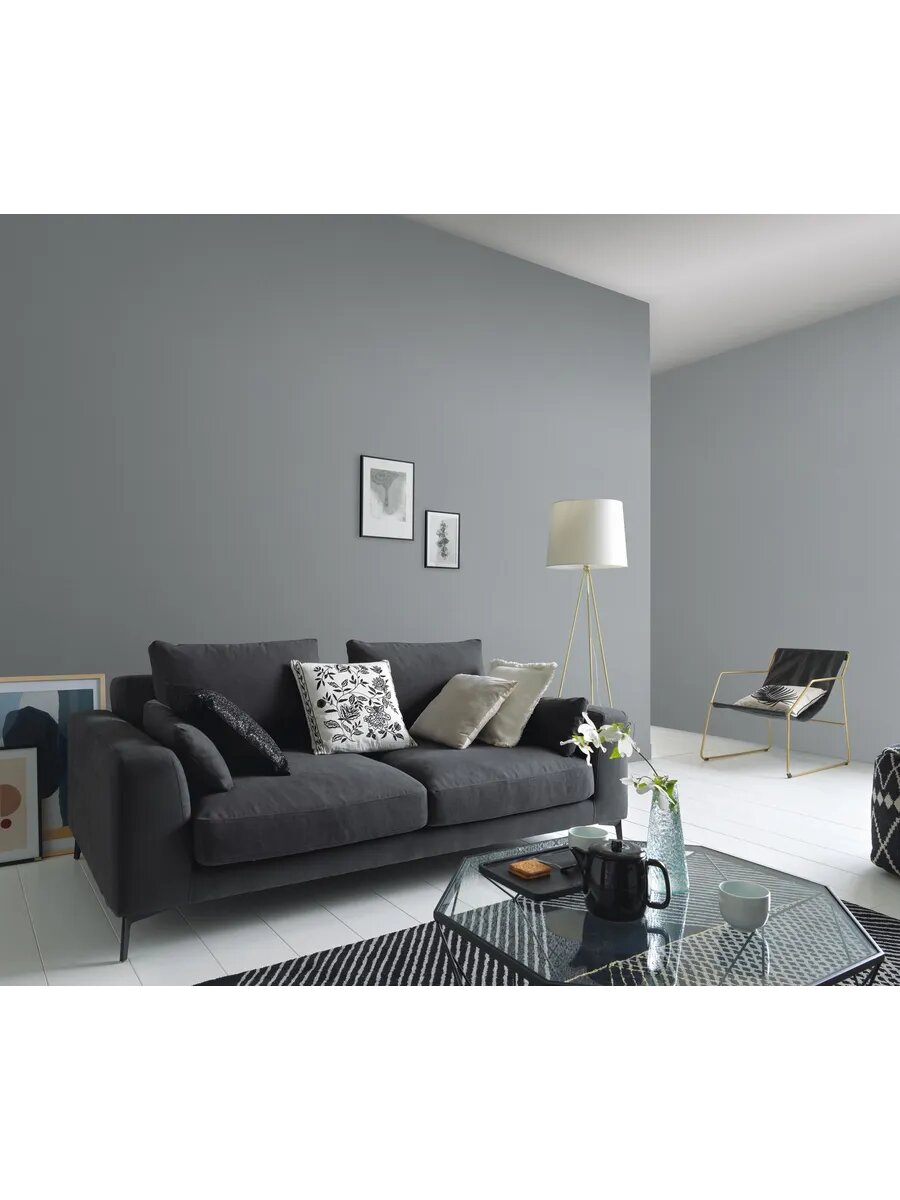 Матовые однотонные обои эффект окрашенной стены без подгона 1,06*10,05