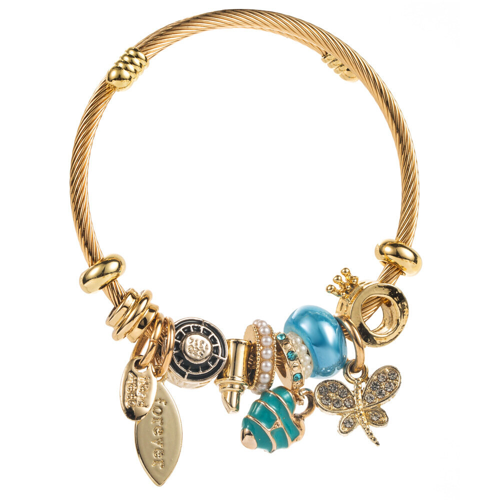 YM Mall Браслет блестящий Замок-ключ Подвесной Для друзей Укрепляет доверие