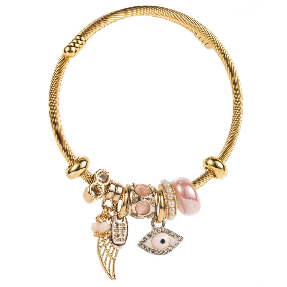 YM Mall Браслет с бусами Ангел-ключ Подвесной Для друзей Приносит чистоту