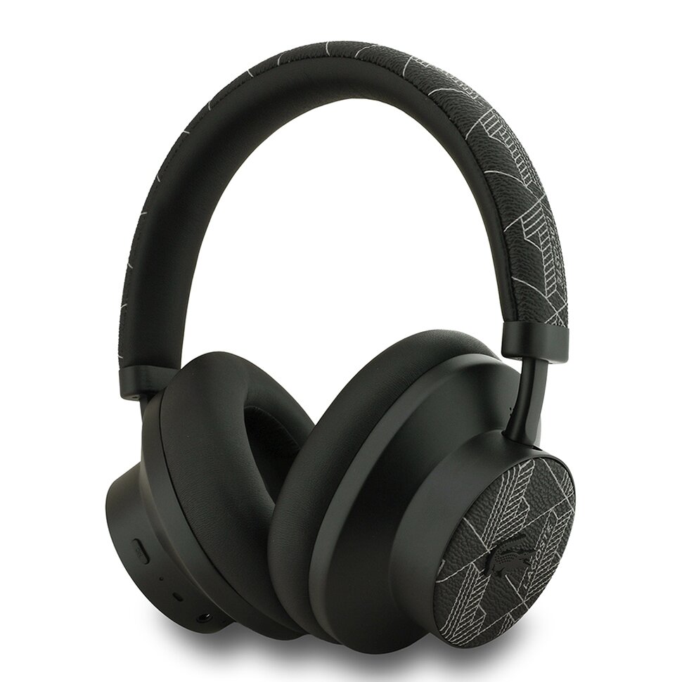 Lacoste наушники беспроводные накладные Bluetooth HP The Blend (LH02), с функцией шумоподавления ANC, черные