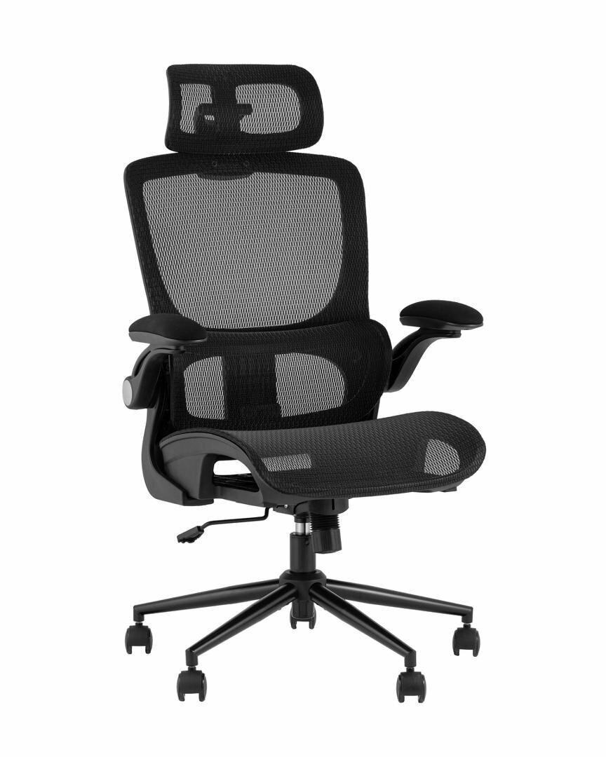 Офисное кресло Stool Group Кресло офисное TopChairs Tactus черная сетка арт. УТ000042052