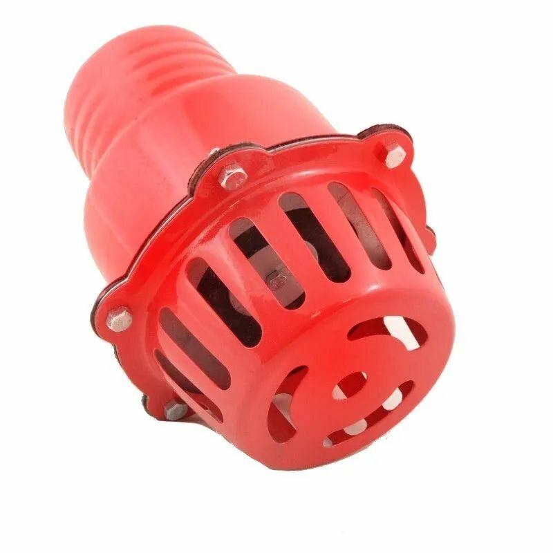 Всасывающий фильтр (железный) с обратным клапаном для насосов, мотопомп 2" (51 мм)