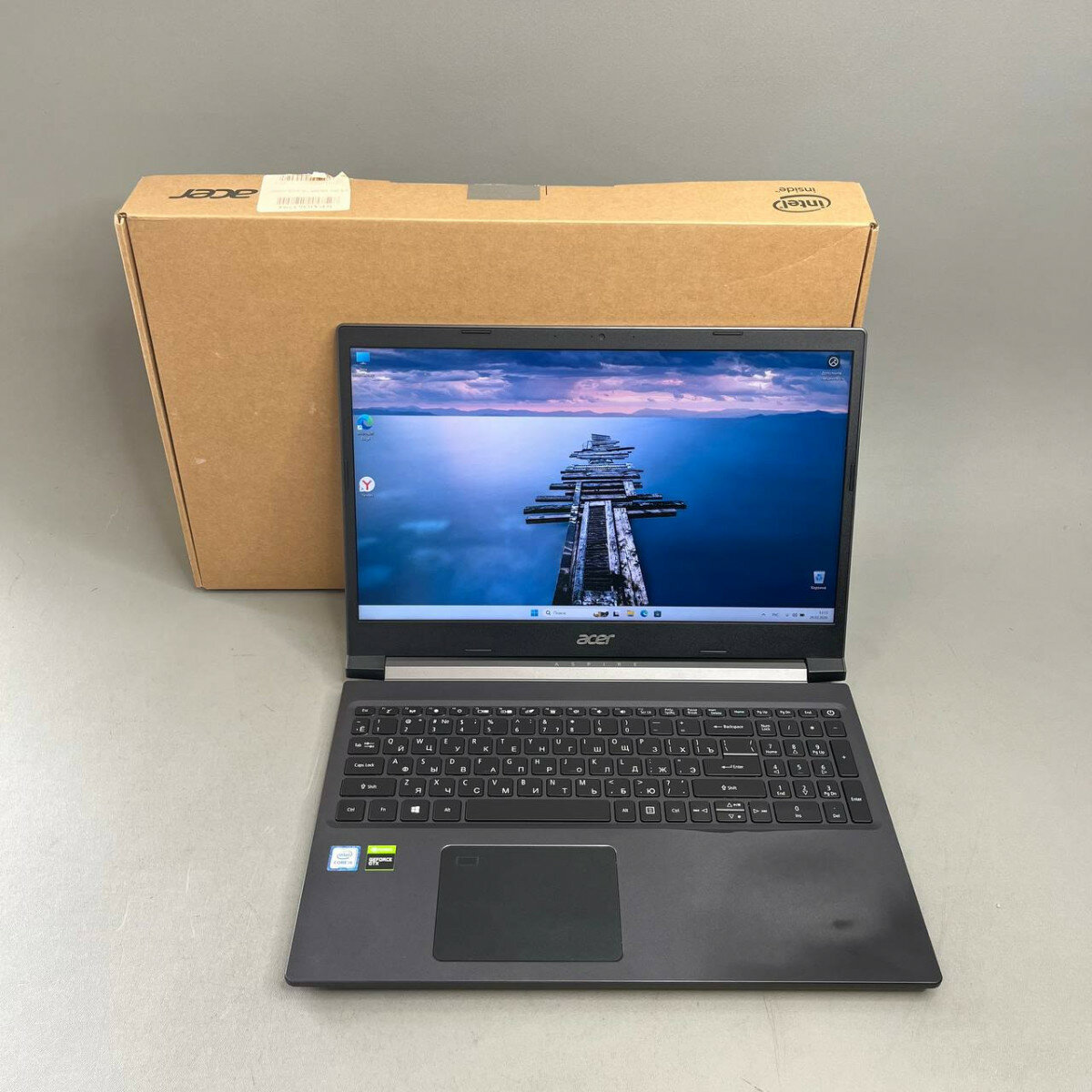 15.6" FHD Ноутбук Acer Aspire A715-75G-51FE черный