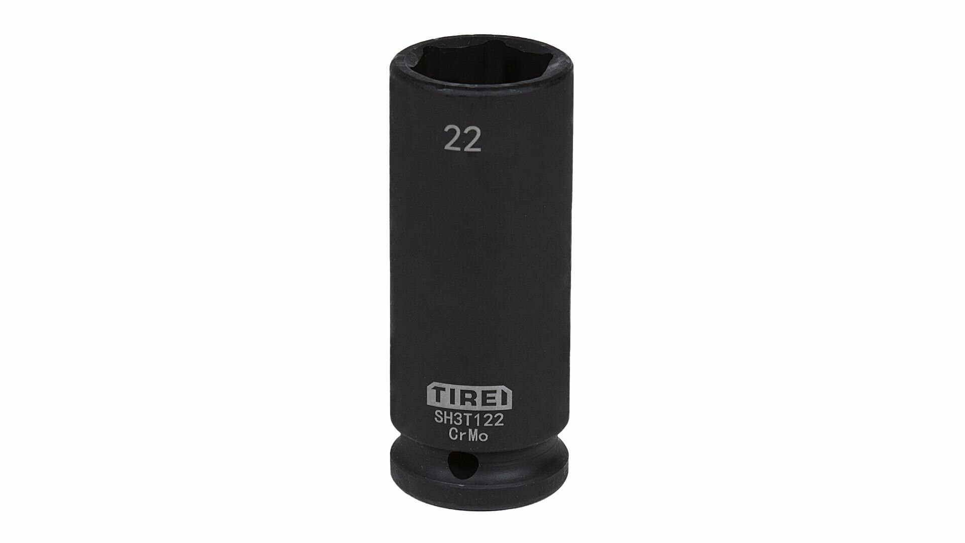 TIREI Головка ударная 6-гранная глубокая 1/2", 22мм SH3T122