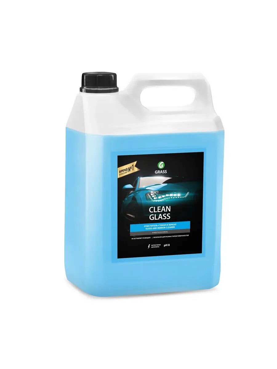 Средство для очистки стекол и зеркал "Clean glass" 5 кг GRAS