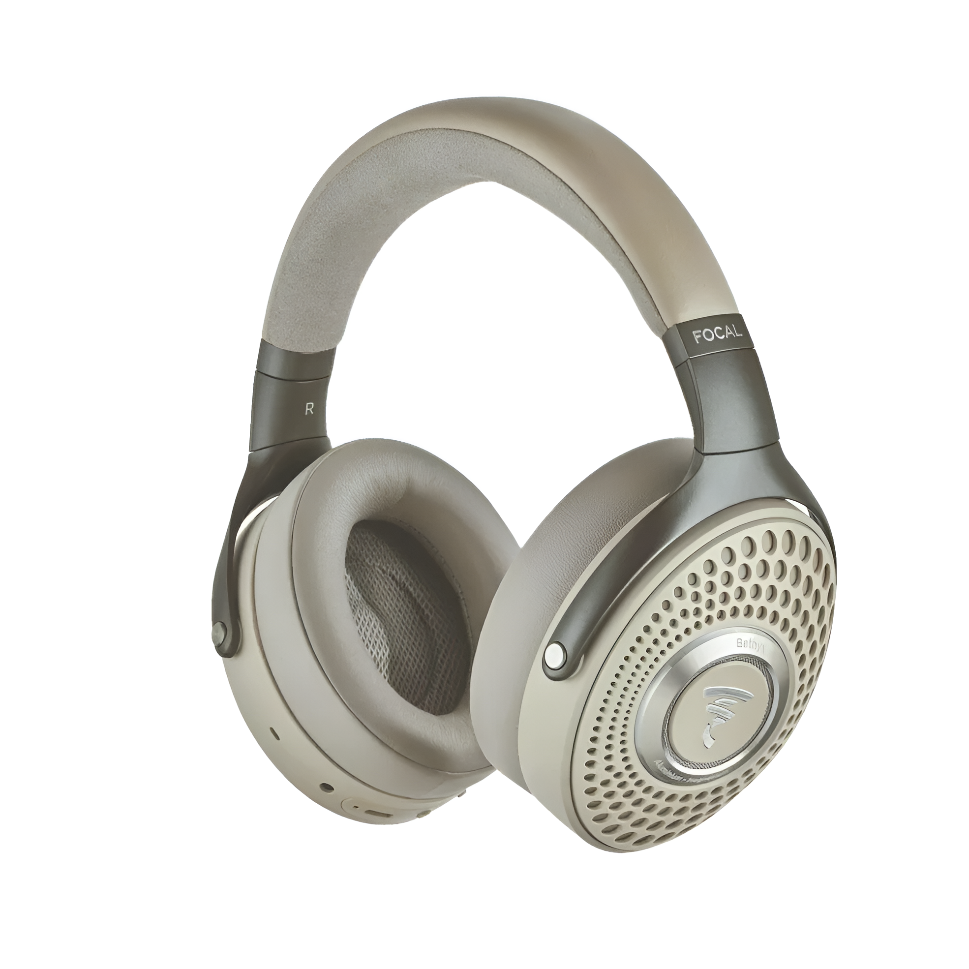 Наушники Focal Bathys, беспроводные, шумоподавление, aptX, AptX Adaptive, Bluetooth 5.1, бежевые