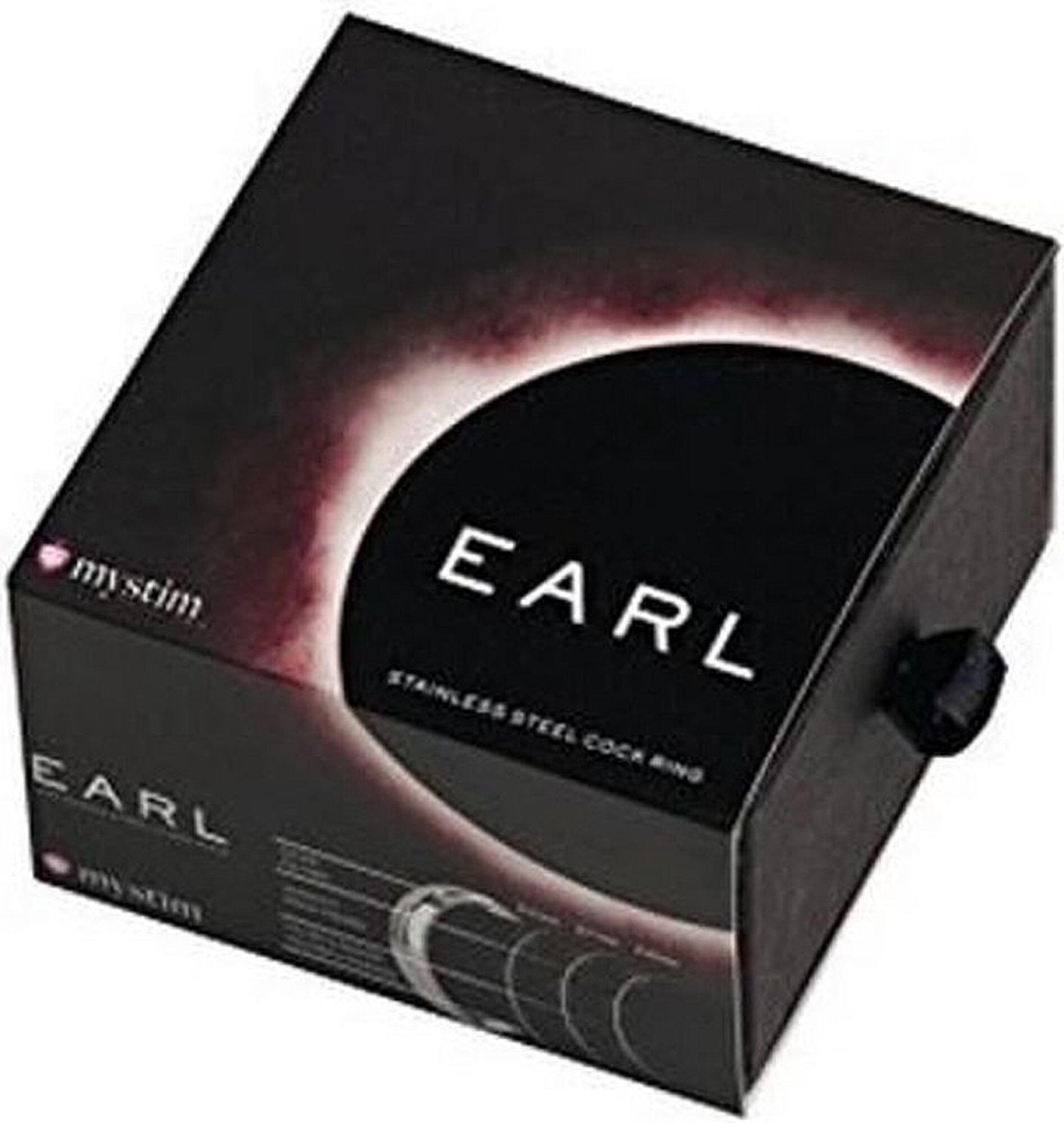 Кольцо для пениса Mystim Earl Strainless Steel Cock Ring, цвет серебристый
