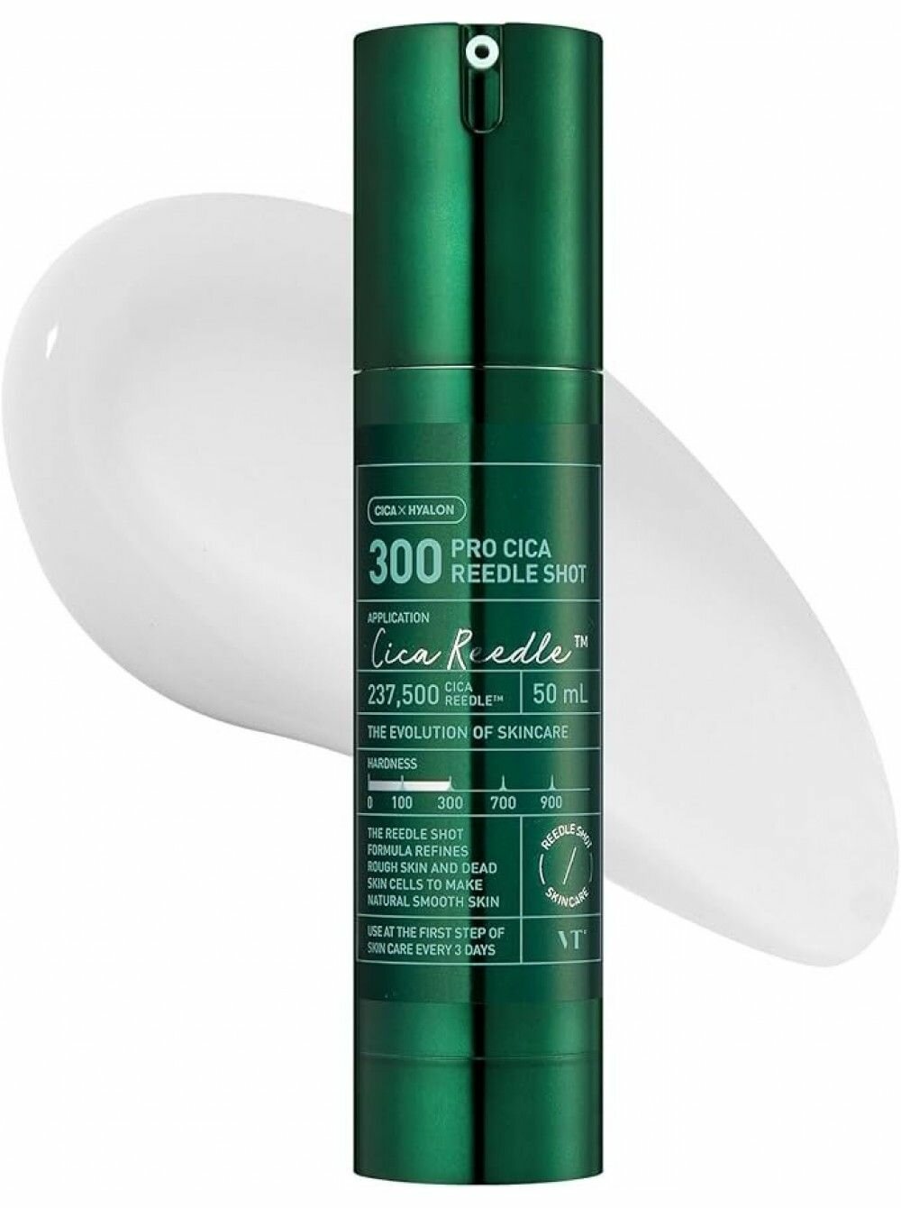 Интенсивная бустер-сыворотка с микроиглами для чувствительной кожи VT Cosmetics Pro Cica Reedle Shot 300, 50 мл