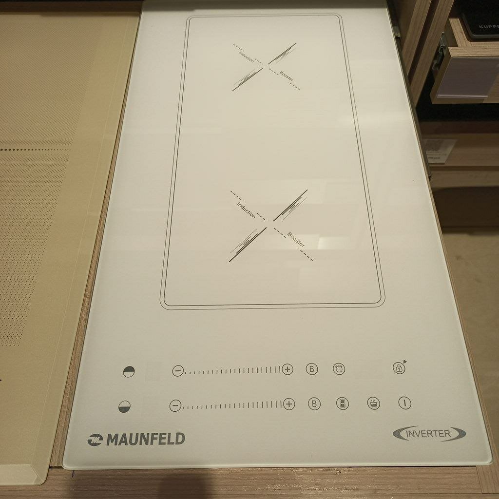 Индукционная варочная поверхность MAUNFELD CVI292S2BWHA Inverter (уцененный товар)