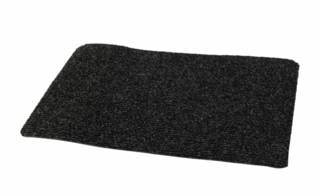 Ковер придверный , Цвет: чёрный, размер: 40 см х 60 см