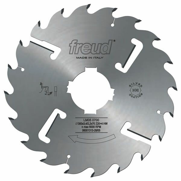 Дисковая пила тв/спл FREUD LM05 2500 450х55х24+2+4 по дереву