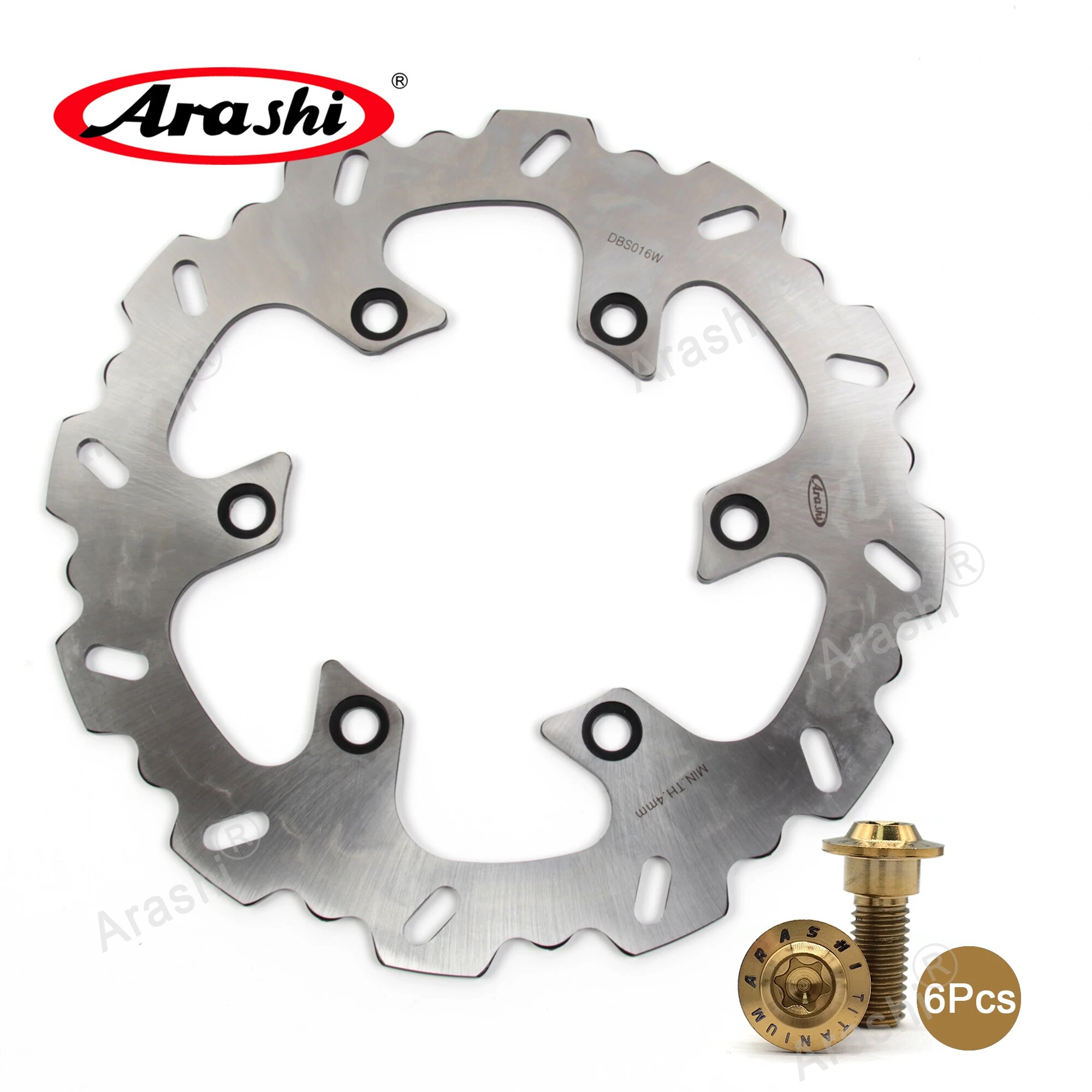ARASHI для SUZUKI AN BURGMAN 400 1999-2002 2000 2001 передний тормозной диск с ЧПУ Disc Gold Bolts