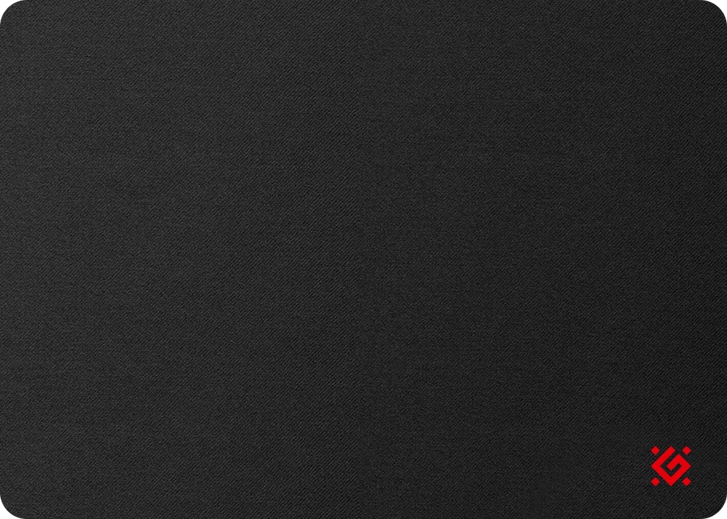 Коврик для мышки Defender S 250x350x3 мм, ткань+резина черный